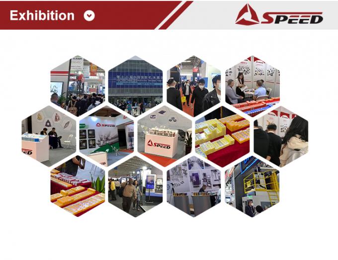 High Finish PCD Diamond Inserts , CBN Diamond Turning Inserts