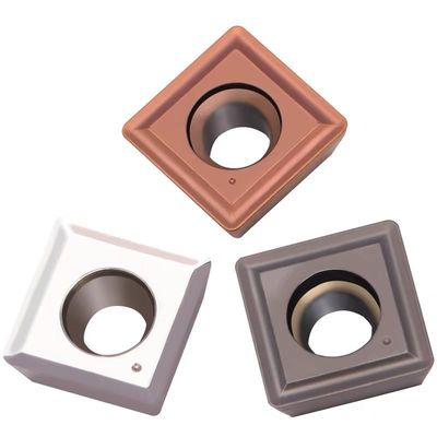 Steel Black Square Turning Inserts External SPMG090408 CVD Coating