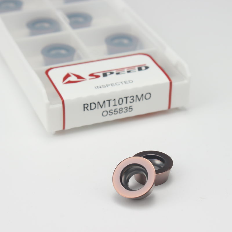 Round Milling Inserts Rdmt10T3MO Rdmt 10T3 PVD 5835 coating for ...