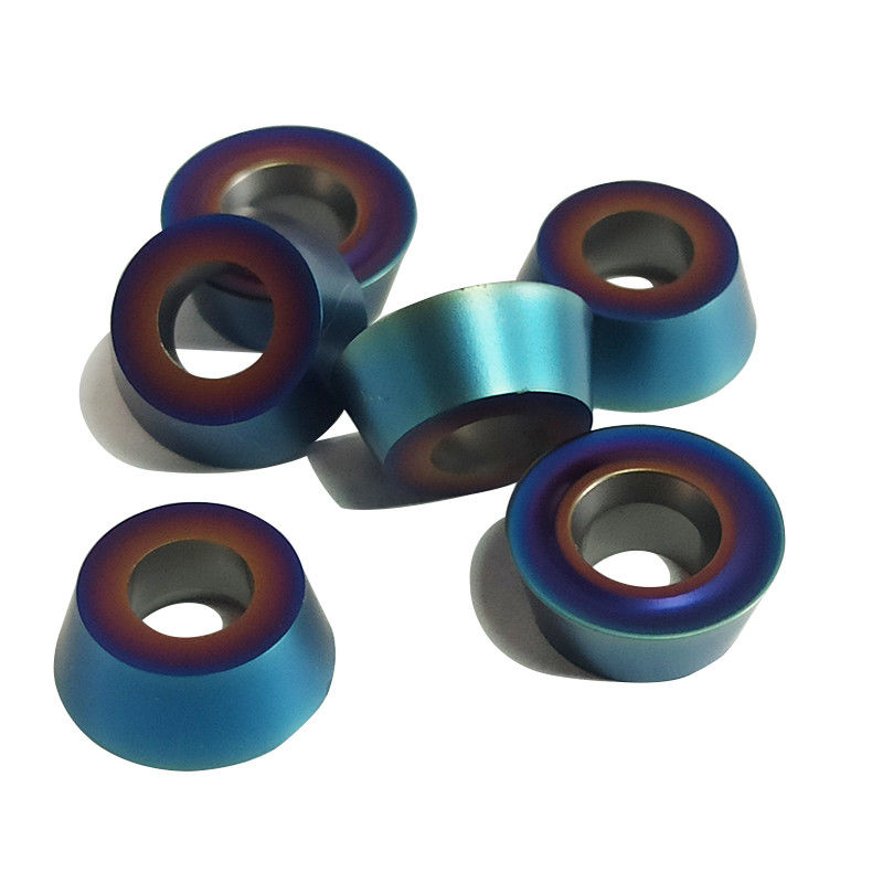 Metalworking RDMT Insert With Nano Blue Coating Color Carbide Milling ...