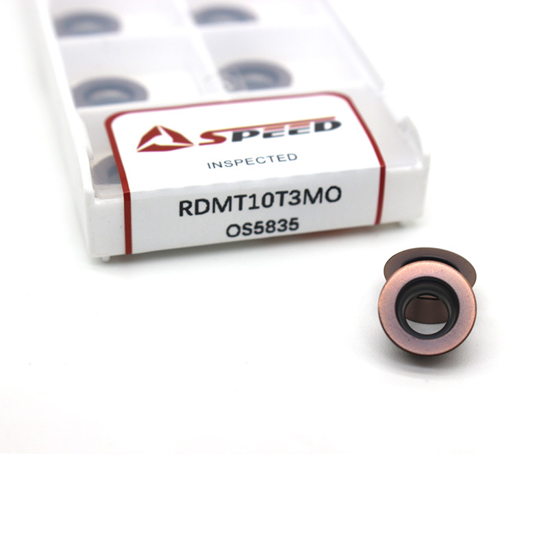 Round Carbide Thread Milling Inserts Multi Material RDMT1604 MO