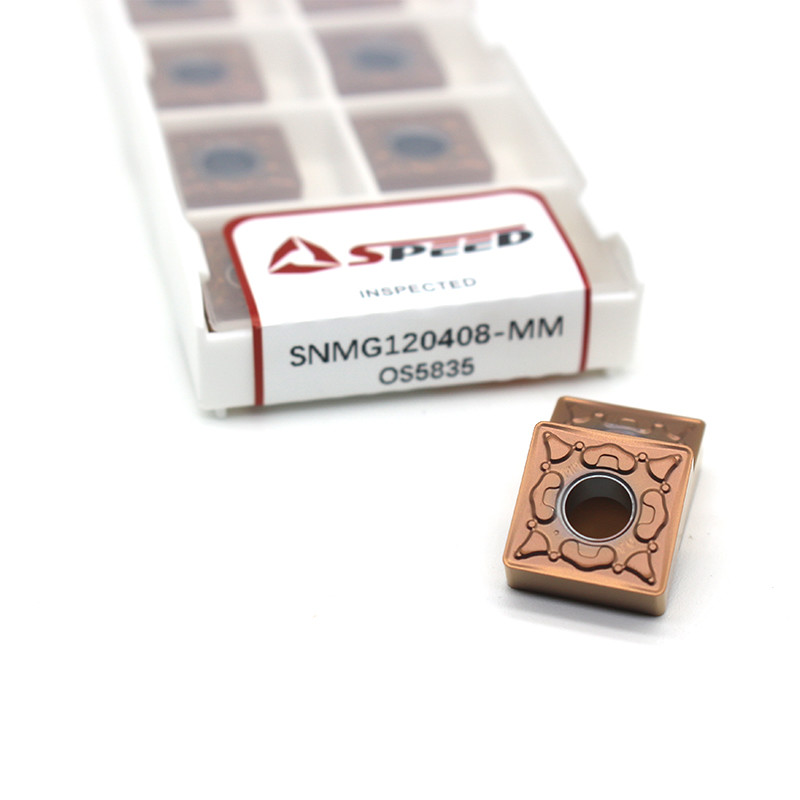 Tungsten CNMG Carbide Turning Insert SNMG120408 For Cnc Machine