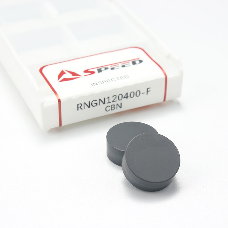 Polishing PCD CBN Insert RNGN120400 en forma hexagonal con embalaje de ...