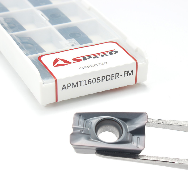 Square Metalworking APMT Insert with Excellent Chip Evacuatio ...