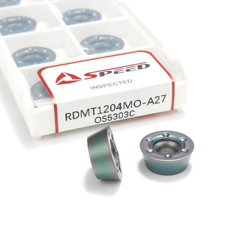 Pvd/Cvd コーティング cnc カービッドフレッシング インスルト RDMT RPMT RDMT1204MO-A27 フレッシング用