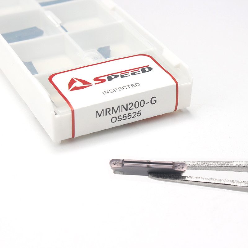 SPEED MRMN200 Premium PVD/CVD Coated Tungsten Carbide Grooving Inserts