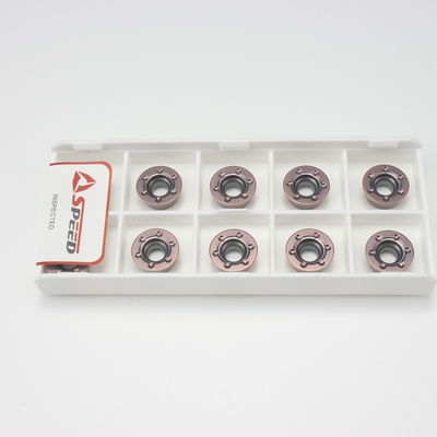 Thread Rdmt1204 Round Milling Inserts Durable Pvd Coating For Cutter