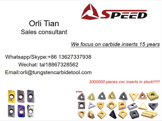 Cutting Thread Milling Inserts , Metal Triangle Turning Inserts For Cnc Tool