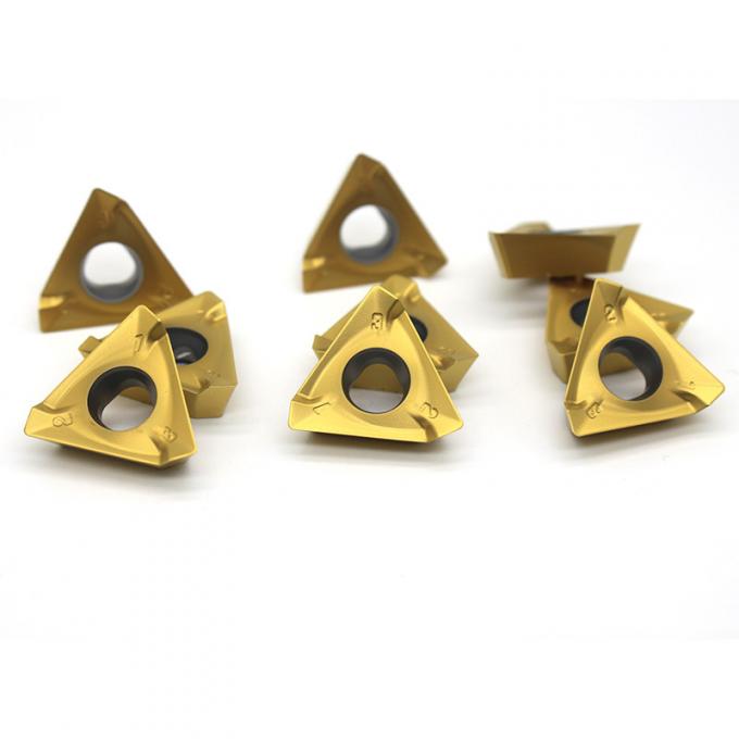 Cutting Thread Milling Inserts , Metal Triangle Turning Inserts For Cnc Tool