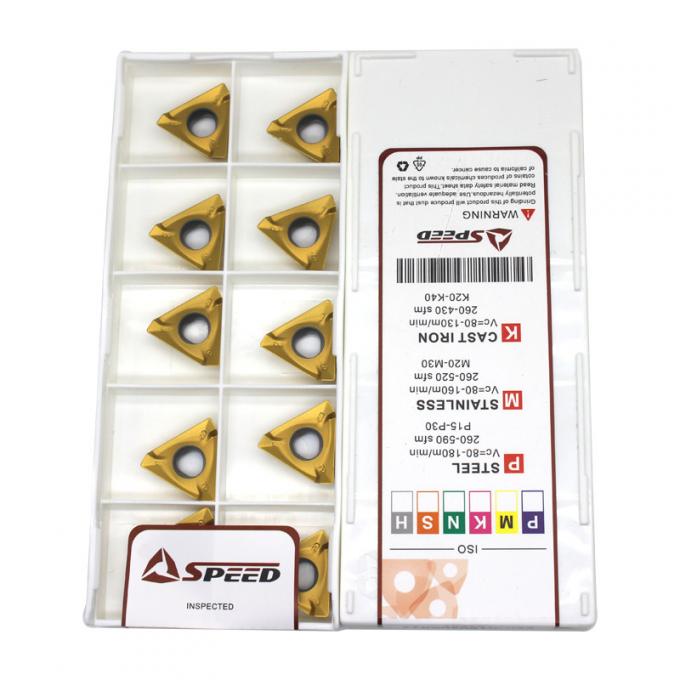 Cutting Thread Milling Inserts , Metal Triangle Turning Inserts For Cnc Tool